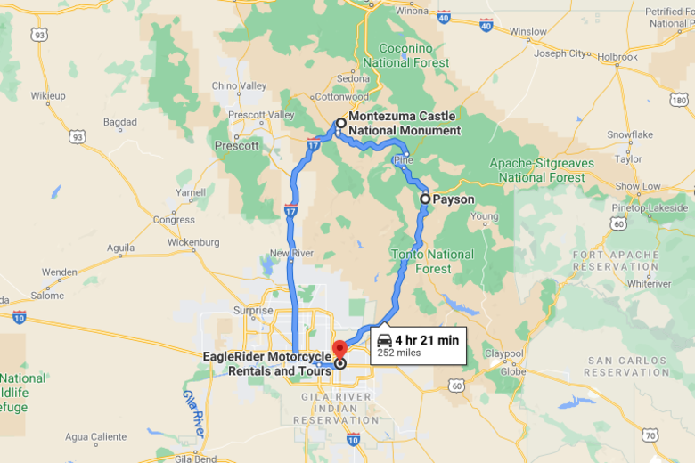 Montezuma Loop | Motorcycle Ride Guide by EAGLERIDER