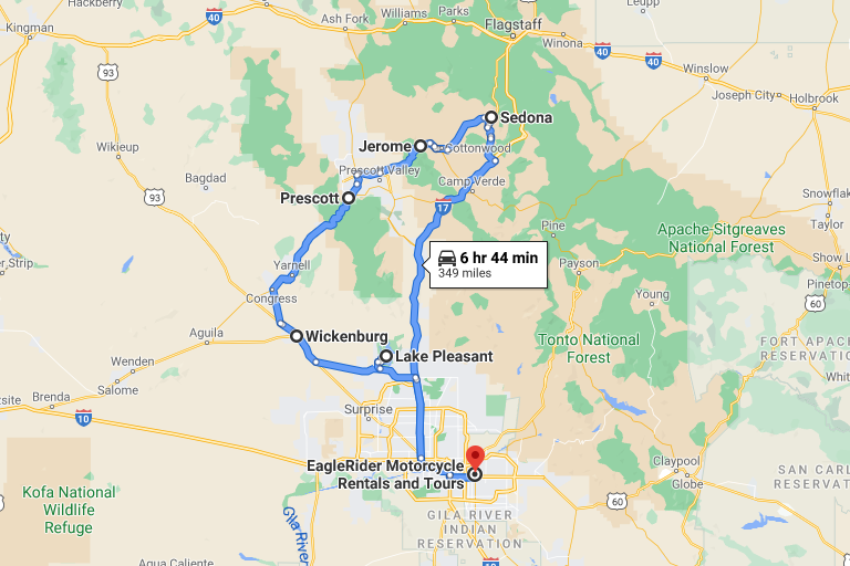 Phoenix Motorcycle Rides | EagleRider