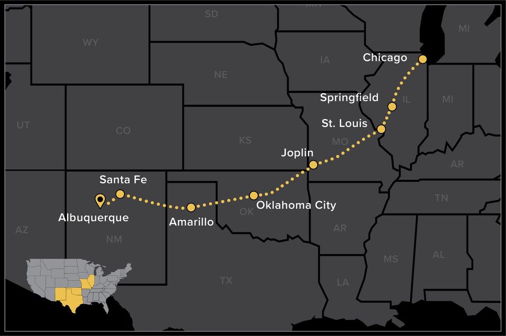 Route 66 Motorcycle Tour - Chicago to Albuquerque | Guided Motorcycle Tour