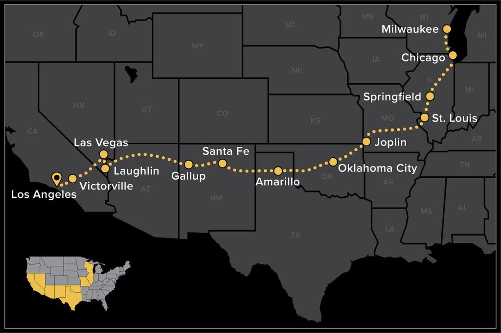 Route 66 Motorcycle Tour - Harley-Davidson VIP Experience | Guided ...