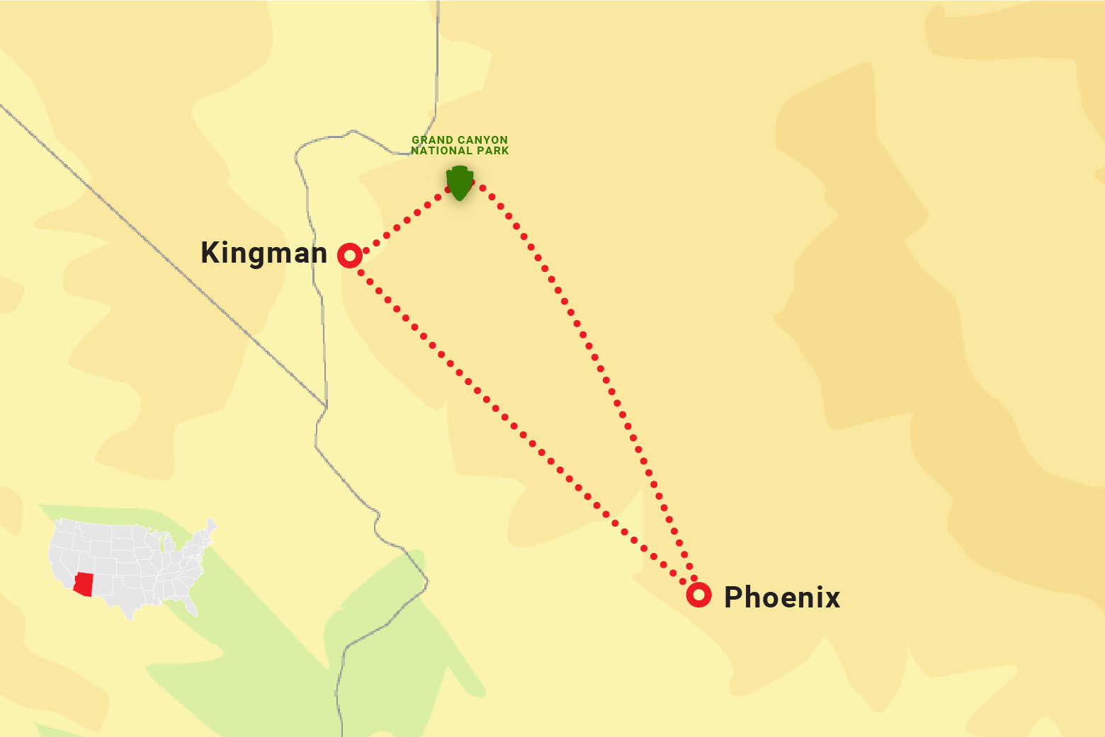 Arizona and Grand Canyon Motorcycle Tour - 3 Day | Self-Guided ...