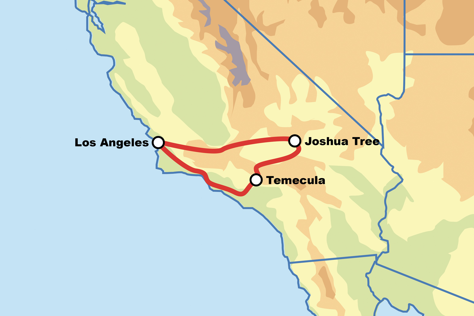Southern California Tour | Guided Motorcycle Tour