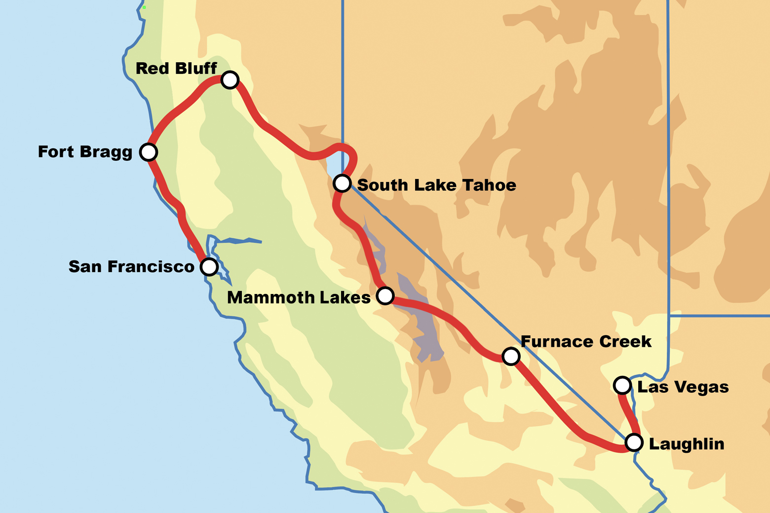 Pacific Coast Highway Tour | Guided Motorcycle Tour
