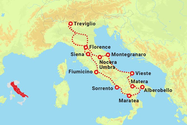 Italian Job -Self Drive Tour | Circuit non guidé Moto Tour