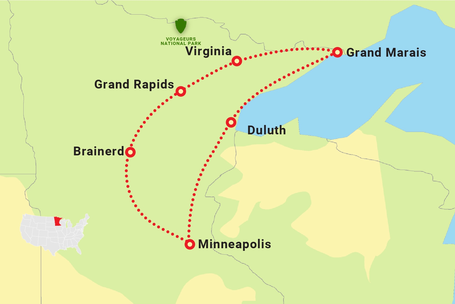 Great Lakes Motorcycle Tour | Self-Guided Motorcycle Tour